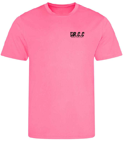 RCC Run Club Running Shirt - Pink – GALAXY TEAMWEAR