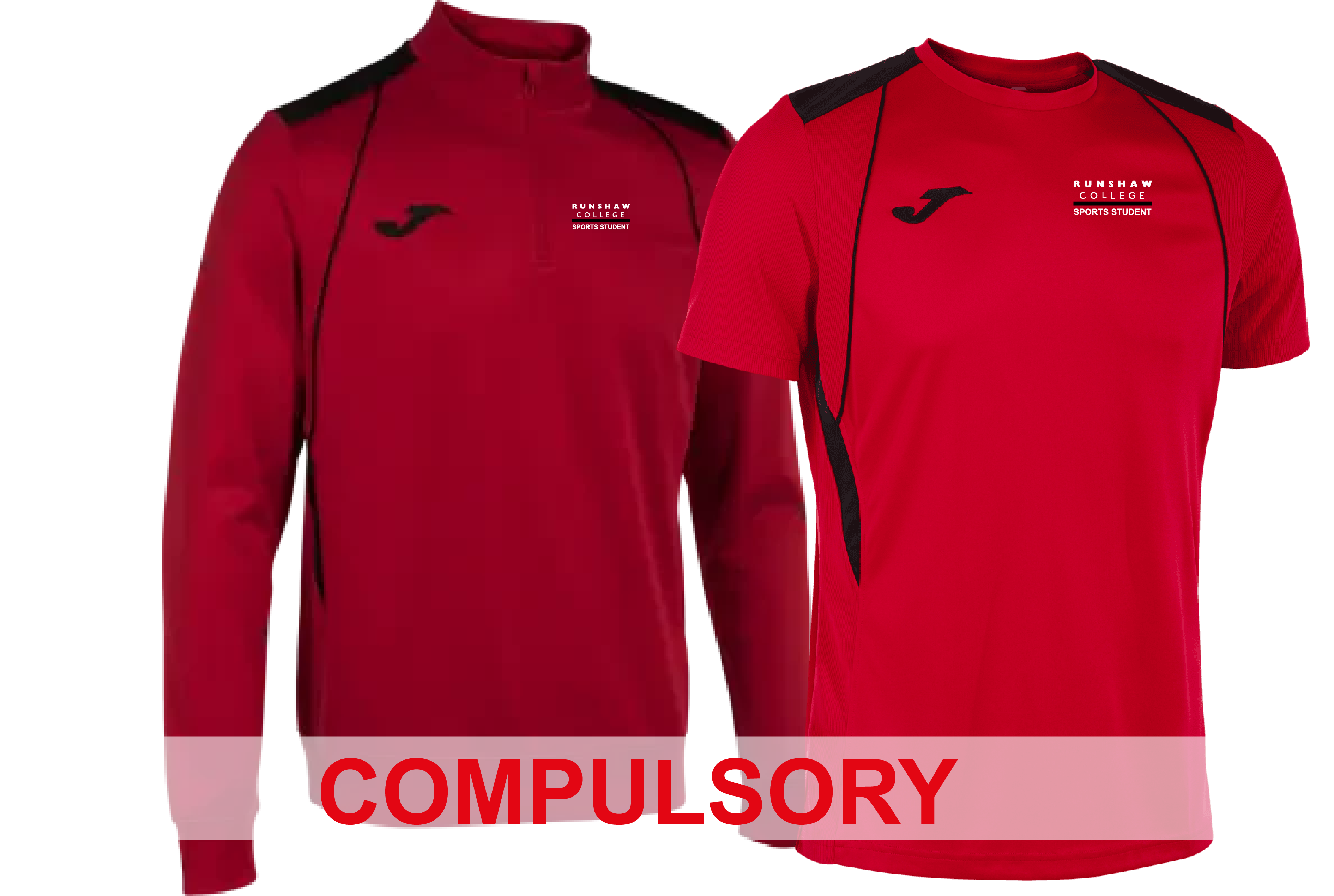 Runshaw College Sports Student Pack – GALAXY TEAMWEAR