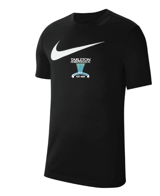 Tarleton Corinthians FC Black Swoosh Shirt | Club Shop