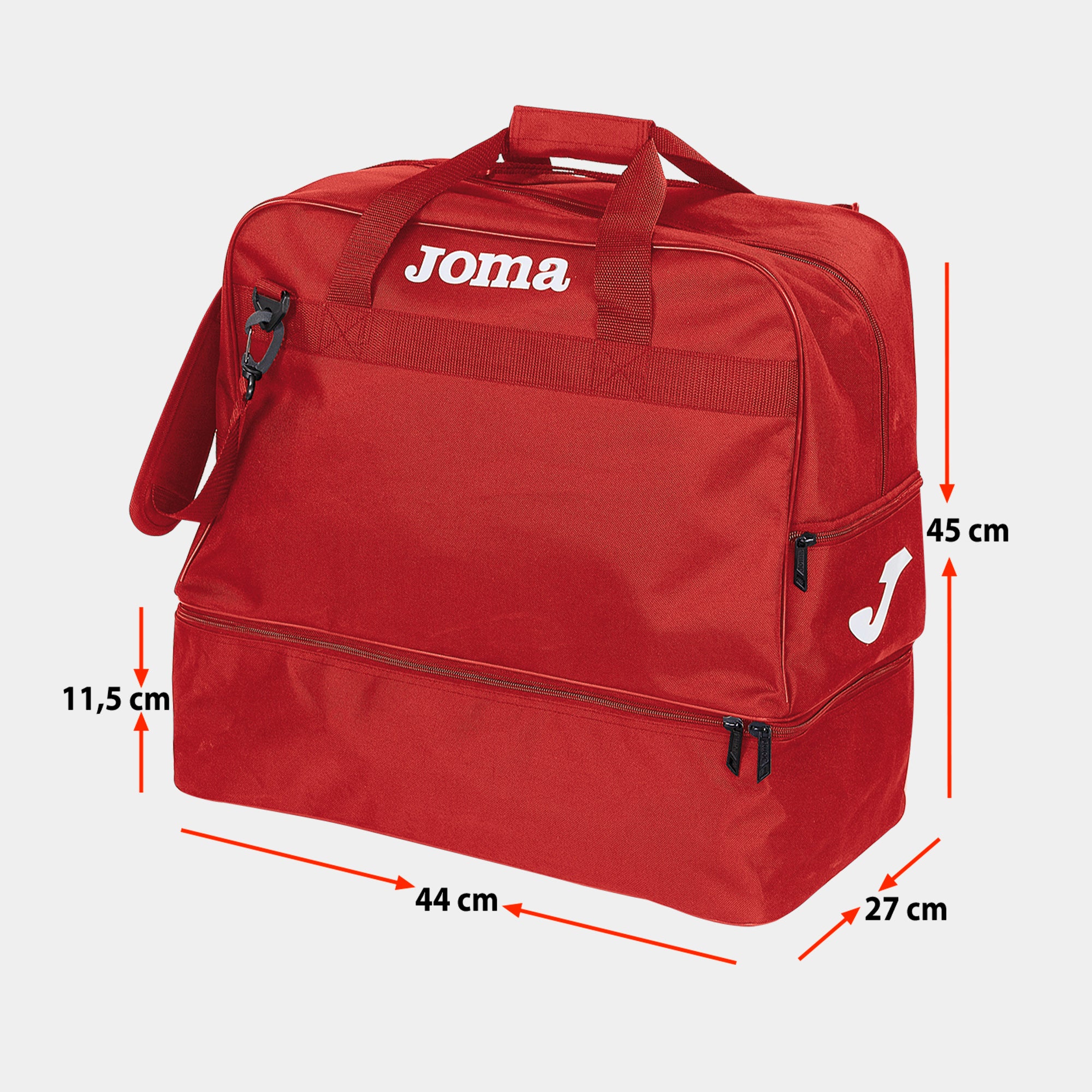 Joma Bag Training Iii Red -Small- – GALAXY TEAMWEAR